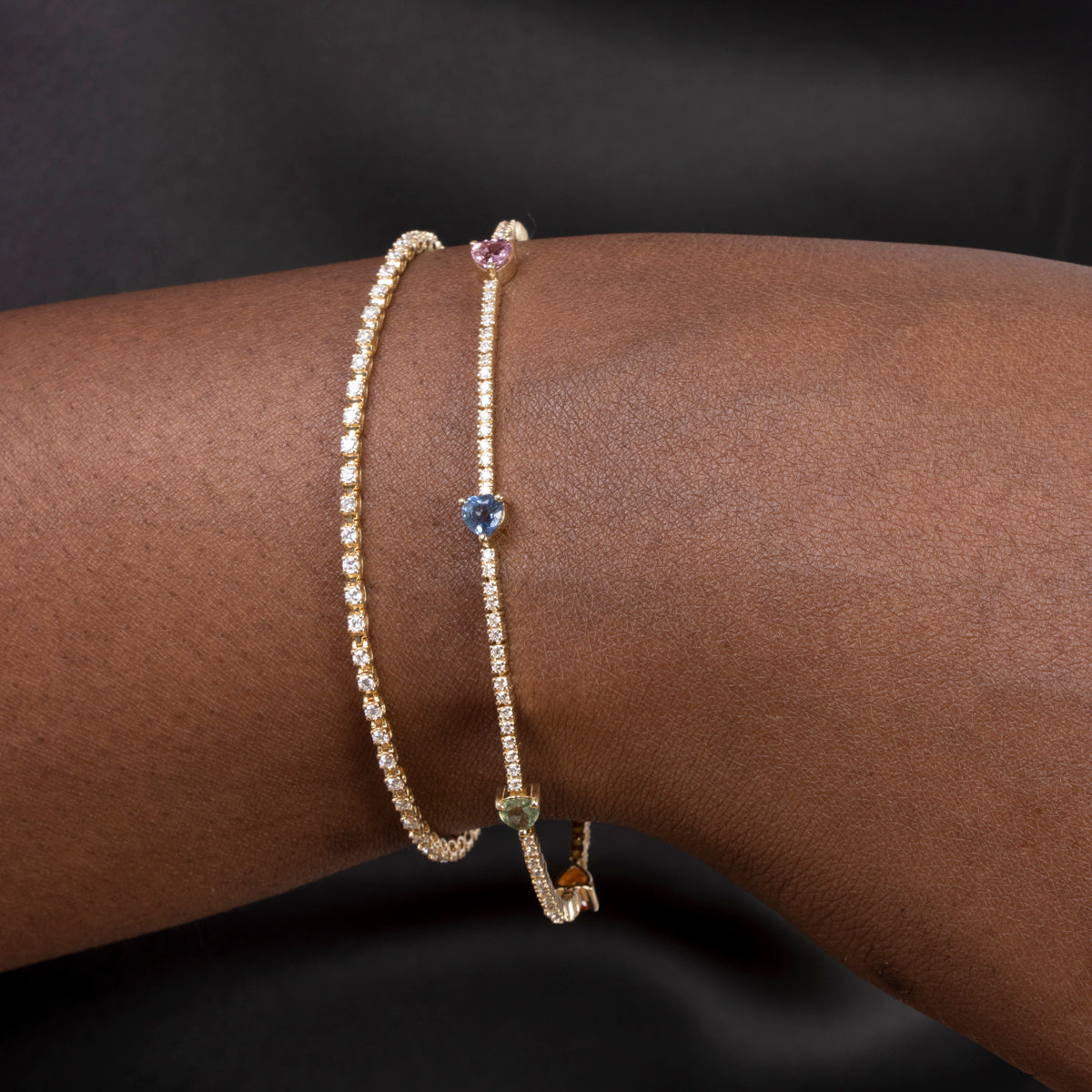 Multi Heart Bracelet – Luvente