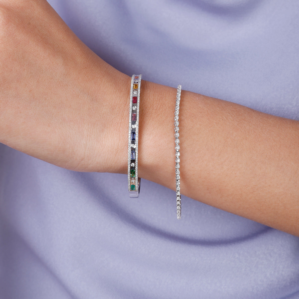 The Iris Bangle – Luvente