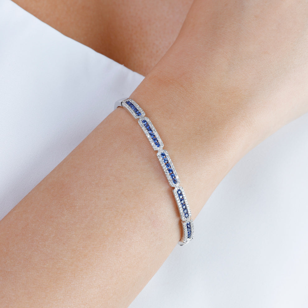 Art Deco Emerald Bangle | Stunning Jewelry Piece – Luvente